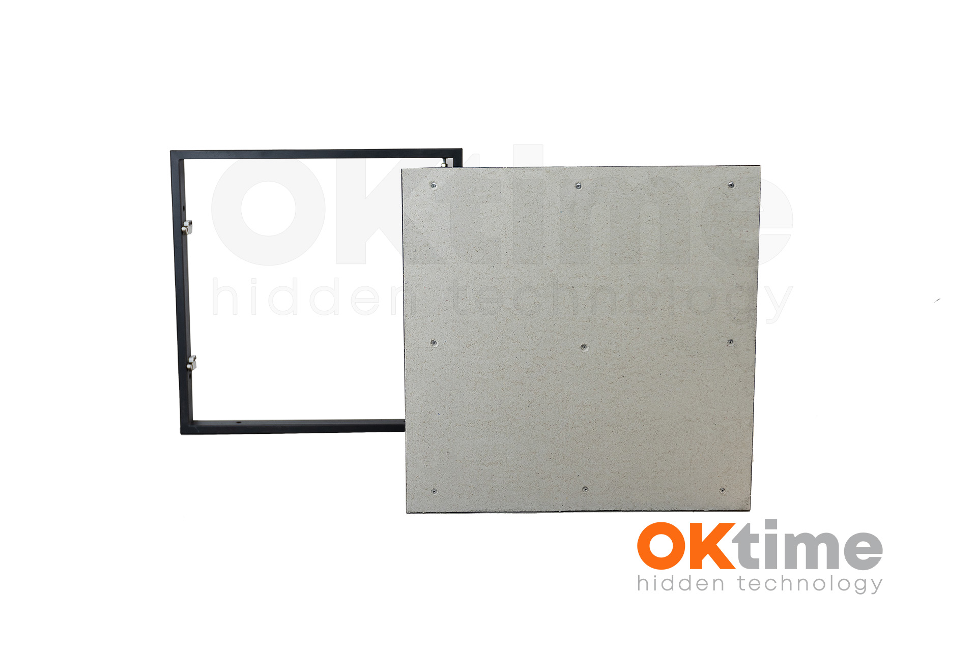 Tile-Ready Access Hatch 70x70cm, Click-Clack opening | OK TIME